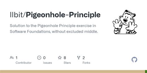 Github Llbit Pigeonhole Principle Solution To The Pigeonhole Principle Exercise In Software