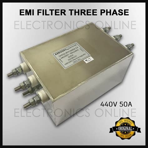 Aerodev Emi Filter Three Phase 50a Noise Filter Ac250v Noise Filter Engine Noise Filter Tdk