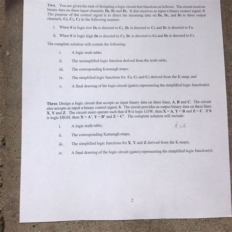 Solved You Are Given The Task Of Designing A Logic Circuit Chegg Com