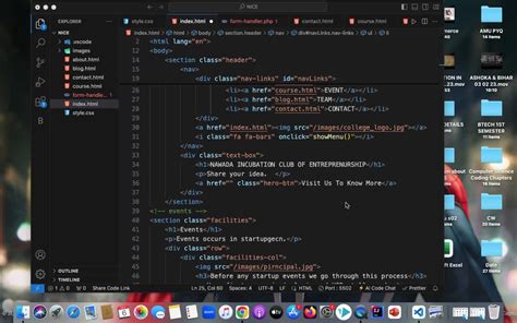 Mohd Aqab Sami On Linkedin Created An Website For Our College Club