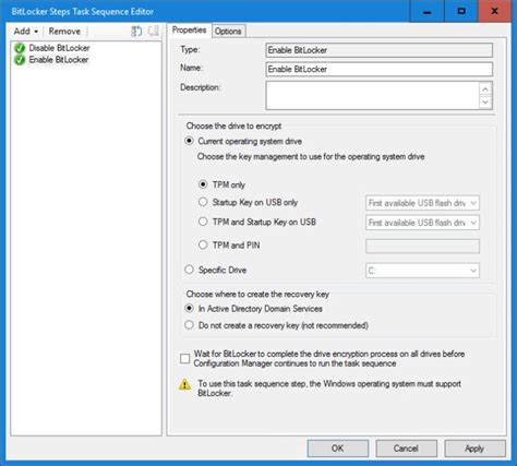 How To Detect Suspend And Re Enable Bitlocker During A Task Sequence