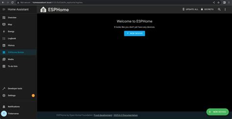 Tinkerverse Tutorials Install Esphome On A Esp32 And Integrate It