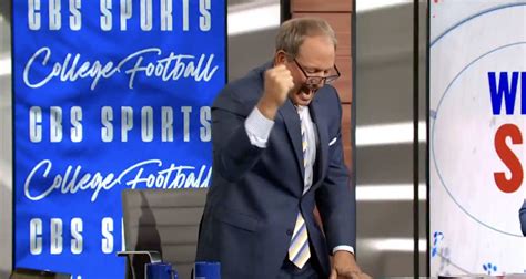 Cbs Sports Rick Neuheisel Goes Wild As Son Jerry And Ucla Upset Penn State