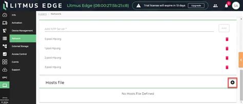 Configure Dnsntp Servers Litmus Automation Documentation Litmus