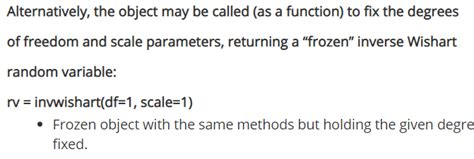 Doc Stats Multivariate Distribution Documentation Issues Issue Scipy Scipy Github