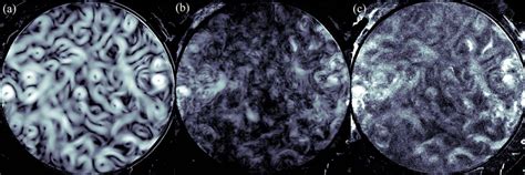 Spatial Distribution Of Energy At Different Frequencies In Expt 11