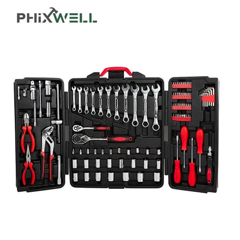 Heavy Duty 110pcs Hardware Toolbox Kits Electrician Special Maintenance