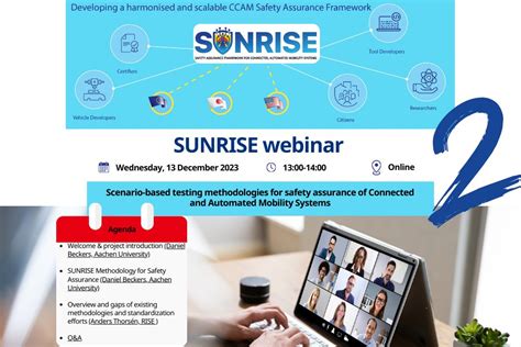 SUNRISE Webinar Scenario Based Testing Methodologies For Safety Assurance Of Connected And