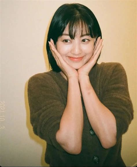 Twice Jihyo 지효 🐱 On Instagram “short Hair Really Suit For Her 🥺