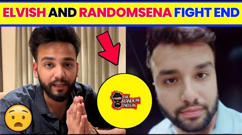 😲elvish Yadav And Randomsena Controversy End। Elvish Yadav Vlogs And
