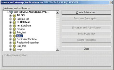 Sql Server 2000 Merge Replication Step By Step Procedure Ea Technology