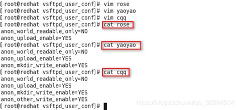linux中搭建ftp服务器，ftp安全部署（匿名、本地、虚拟用户的管理） linux yum安装ftp 运行匿名上传 橘子女侠的博客 csdn博客