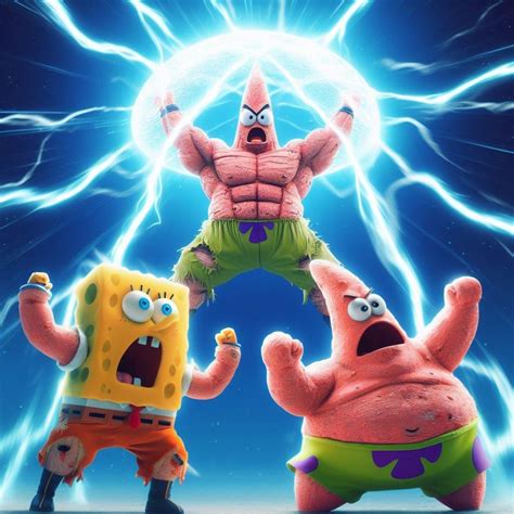 Spongebob Squarepants X Goku R Aiart