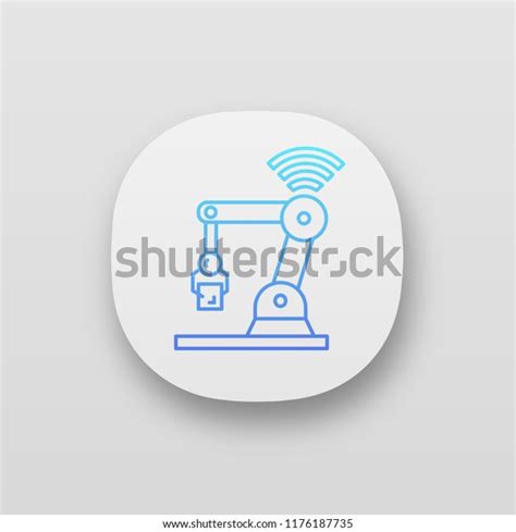 Iot Robot App Icon Uiux User เวกเตอร์สต็อก ปลอดค่าลิขสิทธิ์ 1176187735 Shutterstock