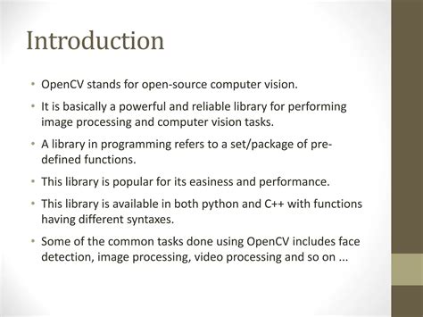 IMAGE ROTATION USING OPENCV Data Science PPT