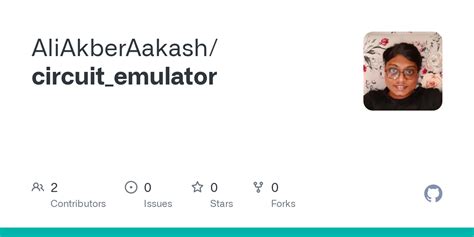 Github Aliakberaakashcircuitemulator