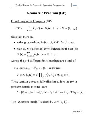 DUALITY THEORY FOR COMPOSITE GEOMETRIC PROGRAMMING PDF