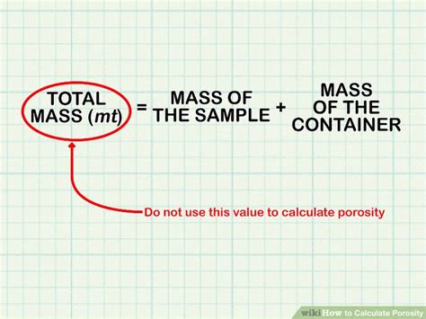 Ways To Calculate Porosity WikiHow Ways To Calculate Porosity WikiHow