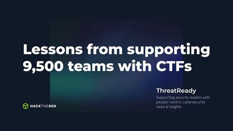 Lessons From Supporting 9500 Teams With Ctfs Issue 8