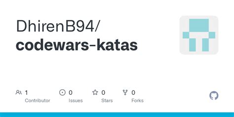 Github Dhirenb94codewars Katas