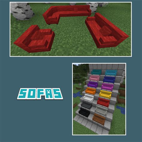 Aesthetic Seating Minecraft Mods Curseforge