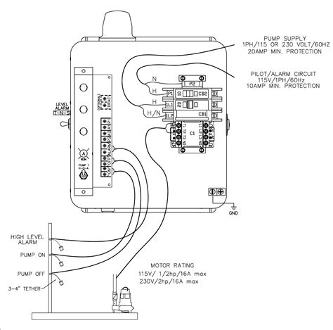 Septic Tank Control Wiring Diagram