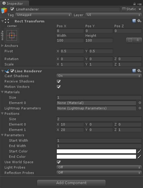 Solved Linerenderer Affect Object Pivot Position Unity Engine