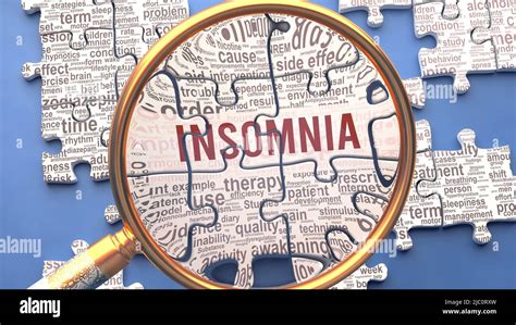 Insomnia As A Complex And Multipart Topic Under Close Inspection Complexity Shown As Matching