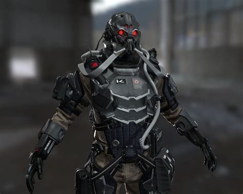 Hugo Morais Killzone Helghast Soldier Fan Art