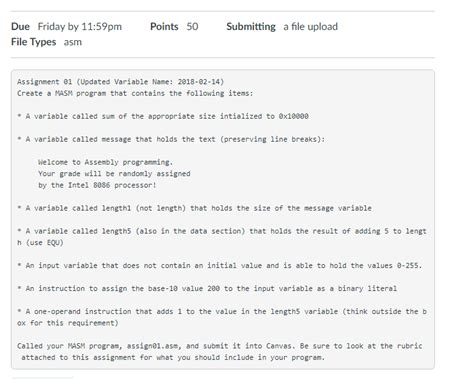 X86 Does My Intro Assembly Program Look Okay Masm Stack Overflow