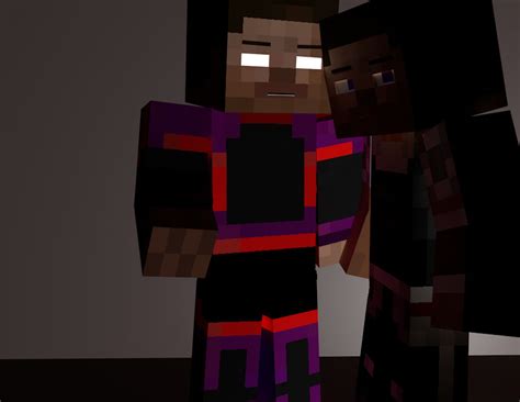 Herobrine And Steve Wallpaper By Stevebriney On Deviantart