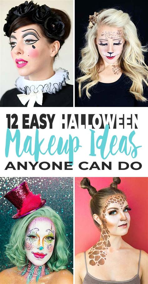 12 Easy Halloween Makeup Ideas Anyone Can Do • Ohmeohmy Blog