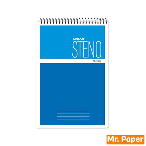 Advance Steno Notebook Mr Paper Shopee Philippines
