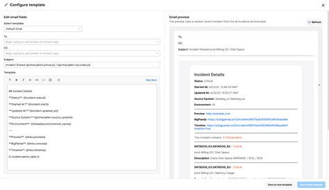 Manage Email Templates
