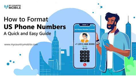How To Format Us Phone Numbers A Quick And Easy Guide My Country
