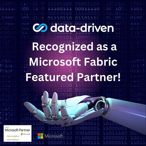 Data Driven Partners With Microsoft Fabric Data Driven Ai Posted On