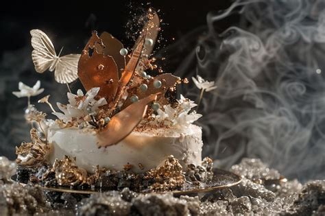 Premium Photo Savor A Cake That Transcends Taste Offering A Sens