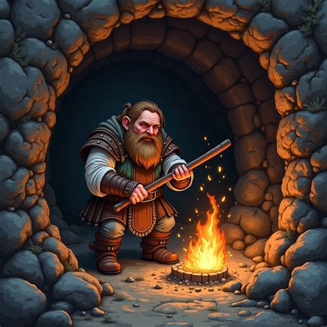 Dwarf Forge In Underground Cave Stable Diffusion Online Dwarf Forge In Underground Cave Stable Diffusion Online