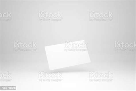 클리핑 경로가 포함된 흰색 명함 모형 템플릿입니다 프리젠 테이션 브랜딩 기업 정체성에 대한 디자인을 모의 3d 렌더링 공란에