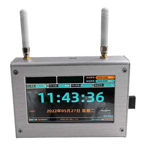 Girlsshop Mmdvm Hotspot Inch Color Display Support C Fm Dmr Dstar P With Battery Walmart