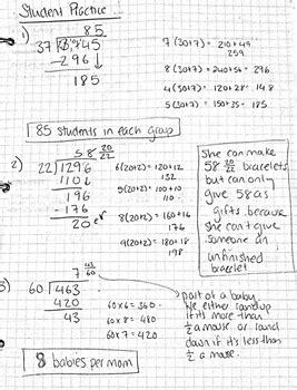 Using The Division Algorithm An Introduction NS TpT
