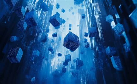 Blockchain Information Circulates Through Global Digital Networks 3d