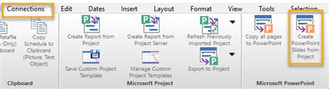 Import Microsoft Project Files Directly Into PowerPoint
