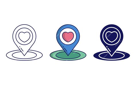premium vector map pointer vector icon