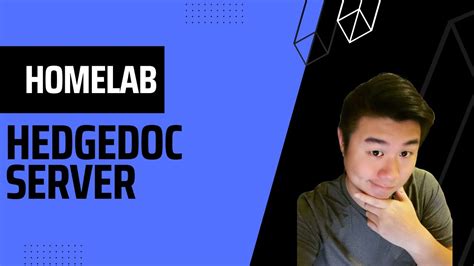 Homelab Series Creating A Hedgedoc Server Youtube