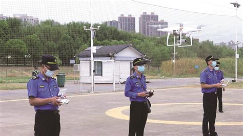 城管装备无人机 空中巡查乱搭建执法卢成汉硚口区