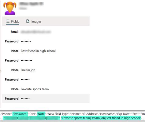 Export Field Order Codebook Faq Zetetic Community Discussion