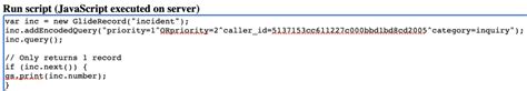 How To Use AddEncodedQuery With GlideRecord In ServiceNow The Snowball