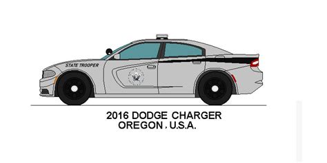 Oregon State Police 2016 Dodge Charger By Gijf2k1 On Deviantart