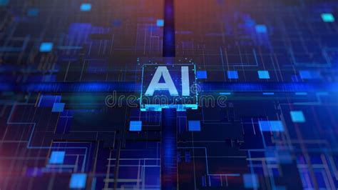 Cpu Processor Over Circuit Board Artificial Intelligence Ai Concept Future Technology Digital